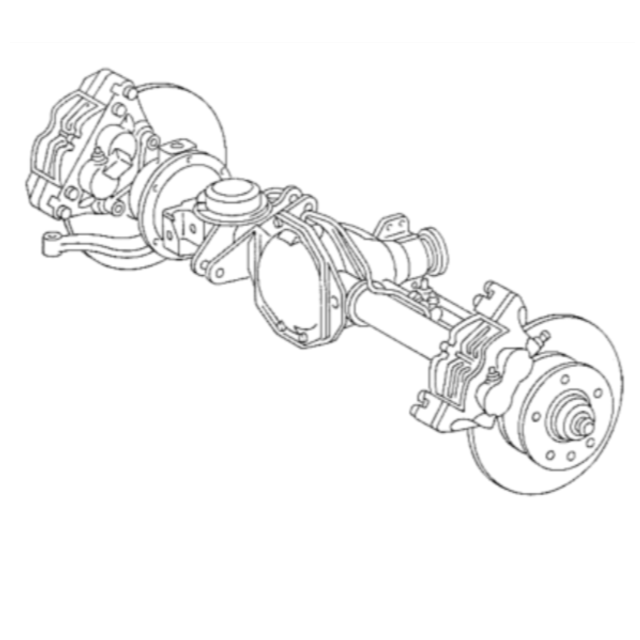 Front Axle Complete – Jroberts Defence